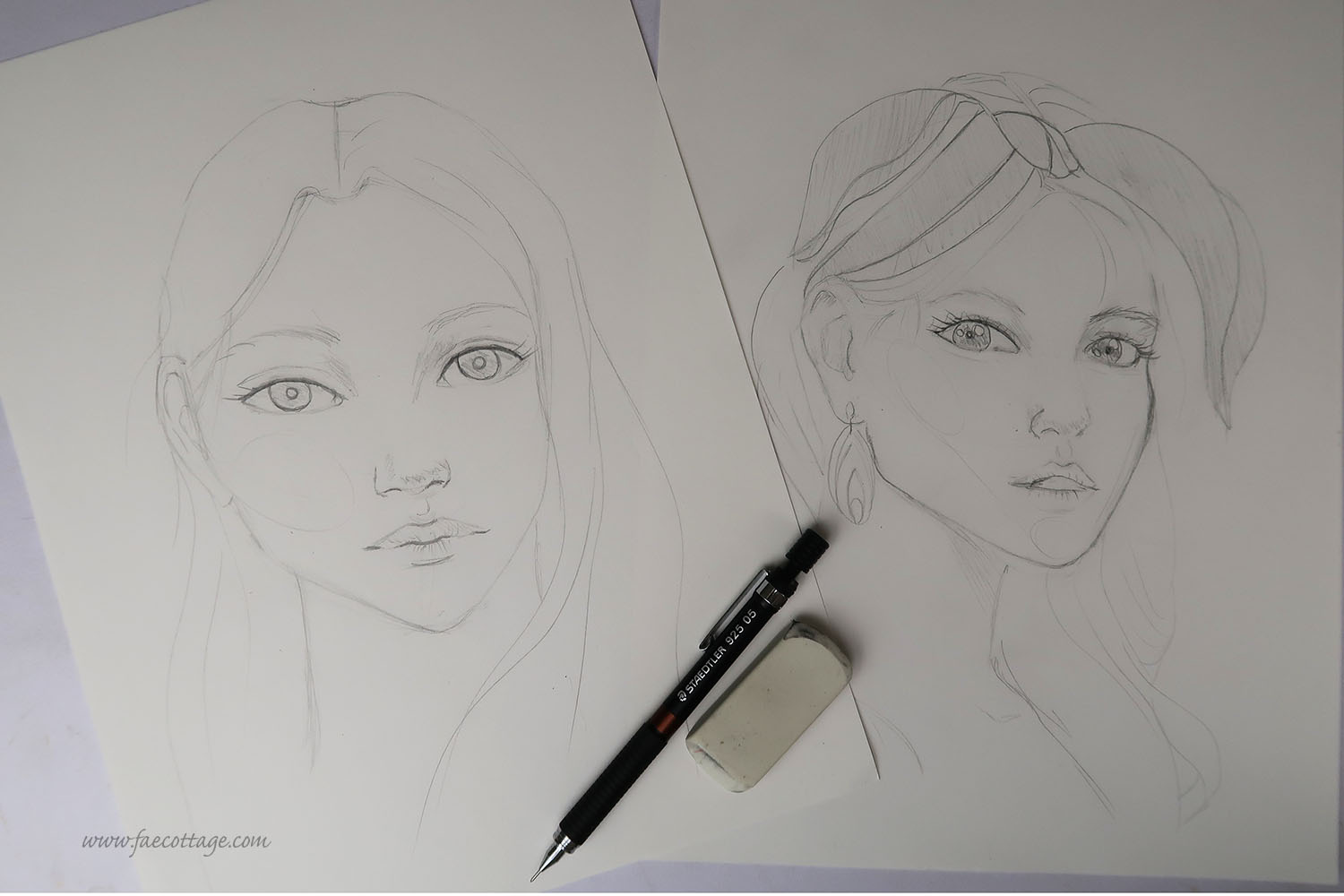 5 Tips to Improve Your Realistic & Character Drawings | Fae Cottage